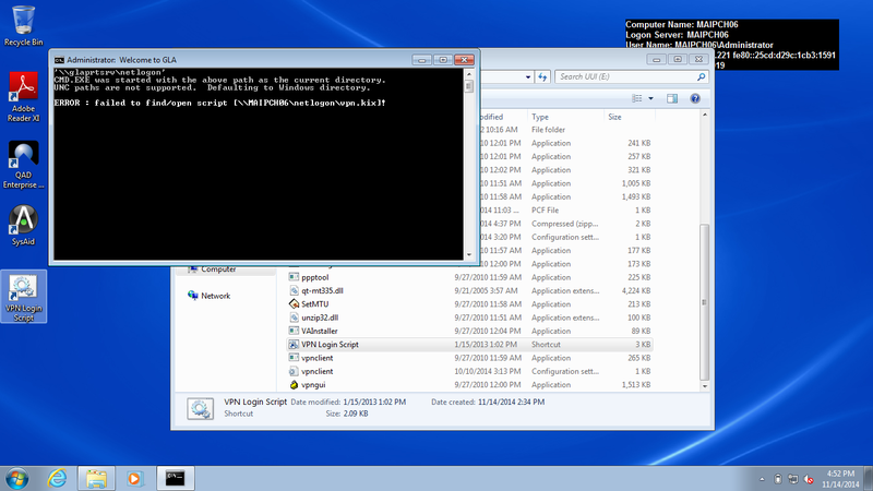Cisco VPN and Mapped Drive Access - Virtualization - Spiceworks Community