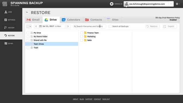 Spanning Backup for G Suite - Data Storage, Backup & Recovery - Spiceworks Community