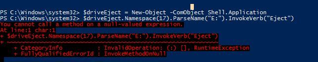 How Can I Set A Removable Media Offline Using Command Line Or Powershell Windows Spiceworks