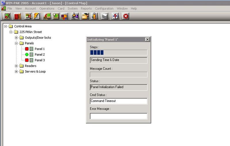 Win-Pak 2005 - 2 of 3 panels Can not Initialize - Security - Spiceworks ...