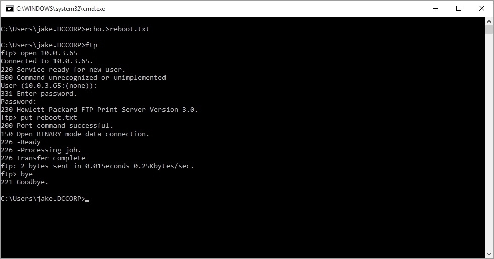How to reboot an HP printer remotely - Hardware & Infrastructure ...