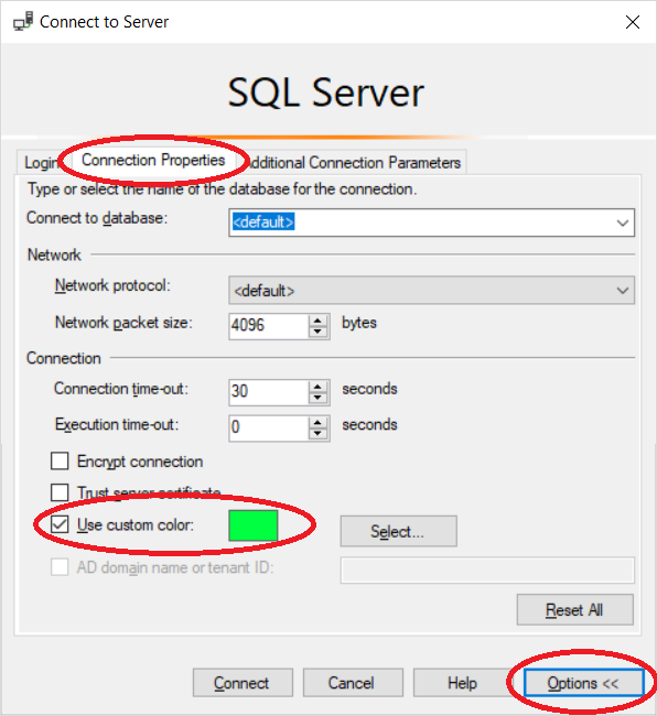 Customizing SQL Server Management Studio Connection Colors - Databases - Spiceworks Community