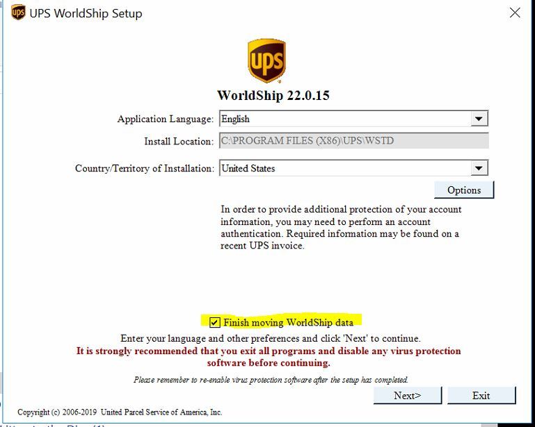 How to Transfer UPS WorldShip Data (For UPS restore standalone version ...