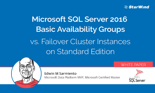 Comparing SQL Server Failover Cluster Instances and Basic Availability ...