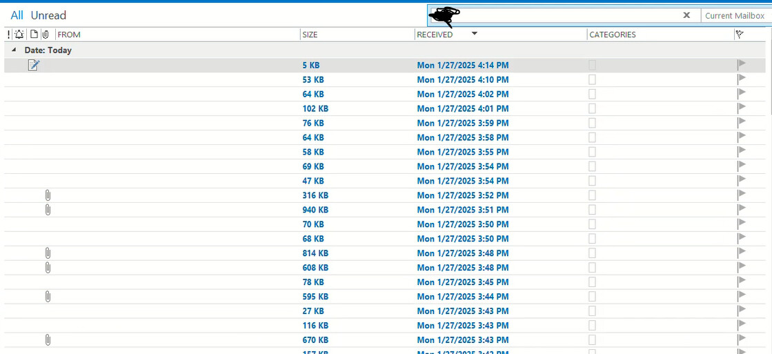 Outlook Search FROM field Blank - Software - Spiceworks Community