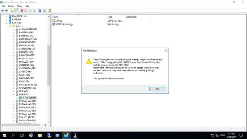 AD Replication problem - Windows - Spiceworks Community