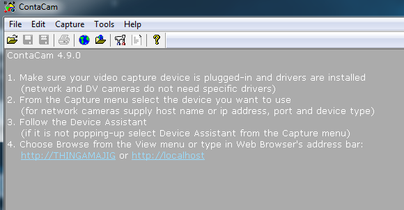 How to use ContaCam as a free security camera setup - Security ...