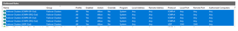Failover Cluster Fails When Windows Firewall Enabled Windows Spiceworks Community