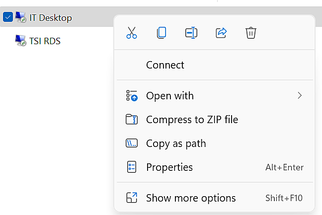 Is there a way to pin a file an rdp file to the start menu. - Software ...