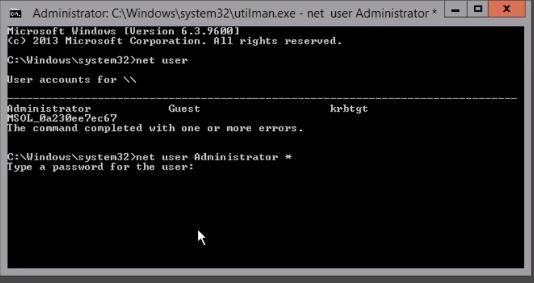 Reset forgotten domain controller password - Windows - Spiceworks Community