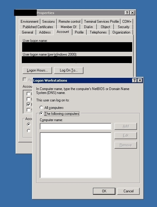 Active Directory Users without login rights - Windows - Spiceworks Community