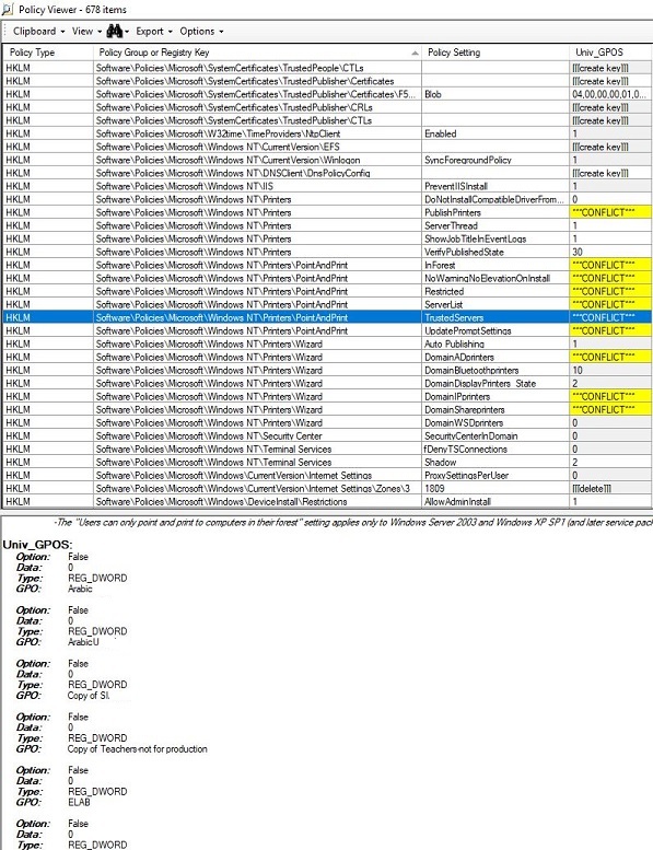 How to find overlapping or conflicting GPOs - Software & Applications - Spiceworks Community
