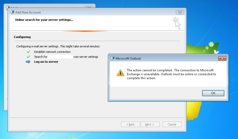 connectivity issues with outlook anywhere - Software & Applications ...