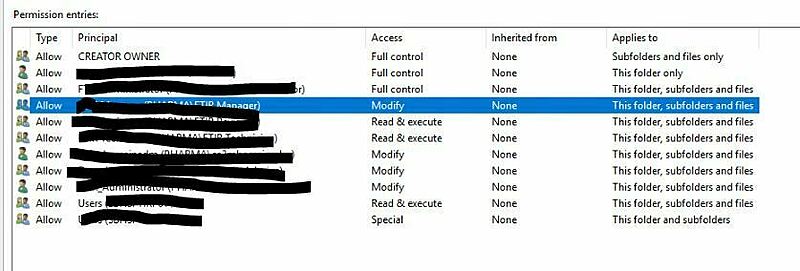 Shared folder issue on Windows Server 2019 - Software & Applications - Spiceworks Community