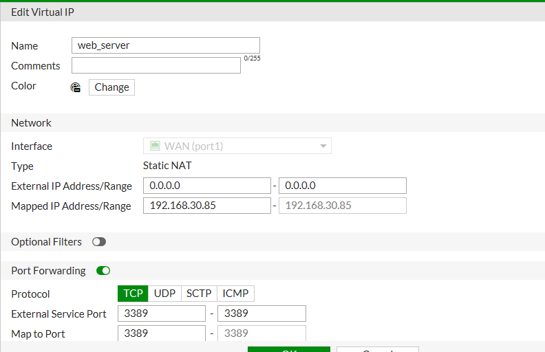 Fortigate Vm Unable To Make Port Forwarding Working Solved Security