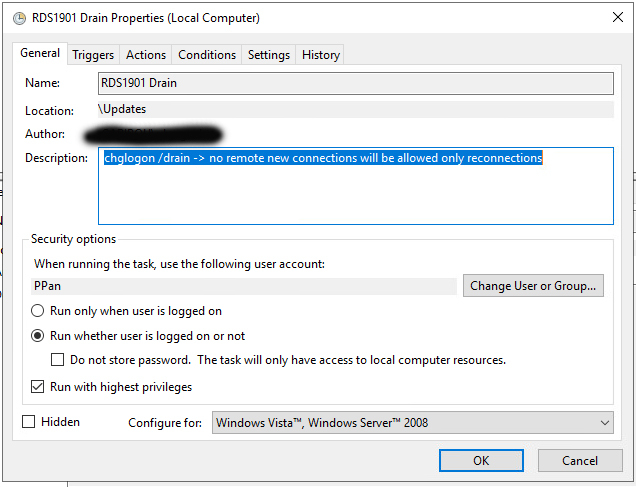 Task Scheduler Not Saving Domain Credentials Windows Spiceworks Community