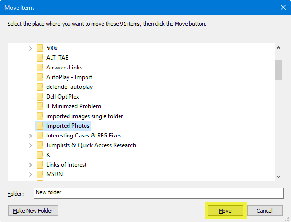 How to move or copy Files in Multiple Sub-Folders to a Single Folder ...