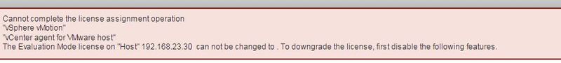 Unable To Reconnect Esxi Host To Vcenter After The Evaluation License Expired Virtualization