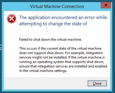 VM do not shutdown on Hyper-V - Virtualization - Spiceworks Community