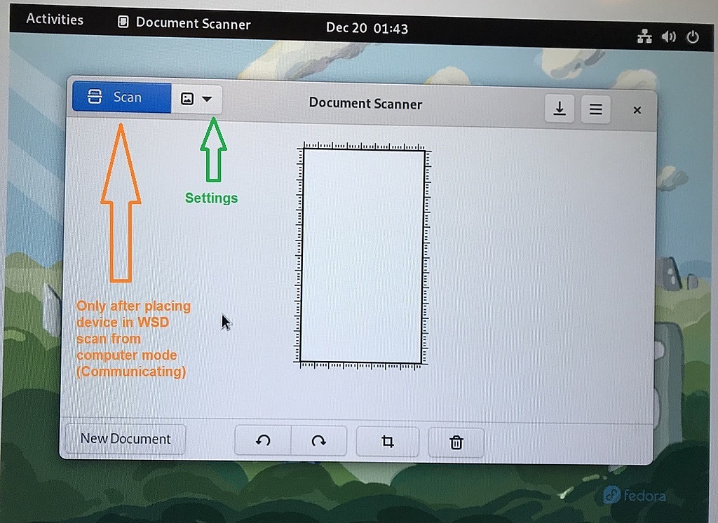 Scan with Kyocera SANE on Fedora37 - Linux - Spiceworks Community