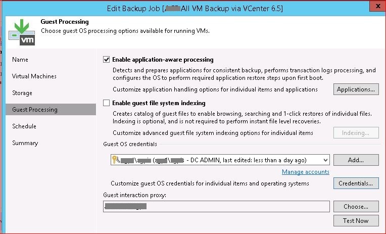 veeam connecting to guest os via vix error cannot upload file to admin share - Virtualization ...