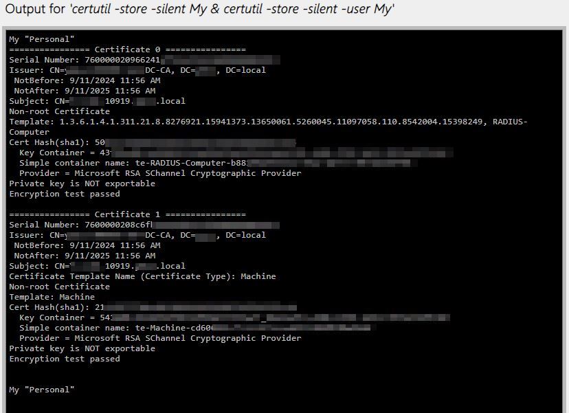 NPS wifi certificate authentication - select CA name or FQDN? - Networking - Spiceworks Community