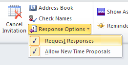 Outlook 2010 invites say "no response required" - Software - Spiceworks ...