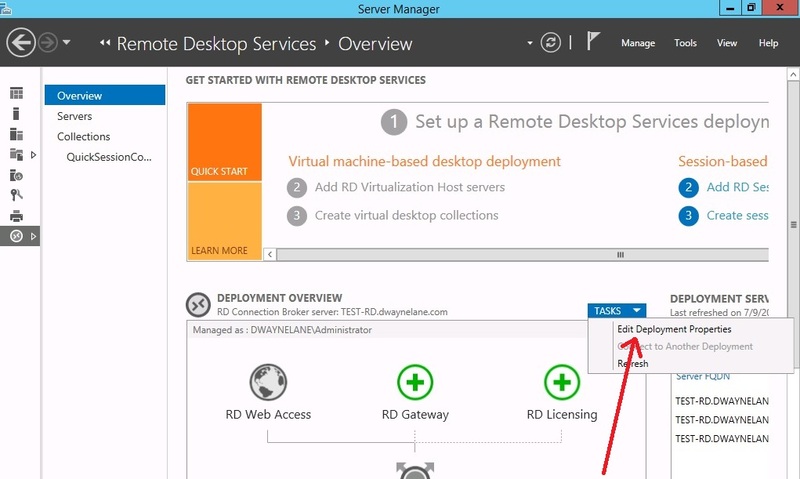 RDS: Need to remove assigned license server from session host server - Software & Applications ...