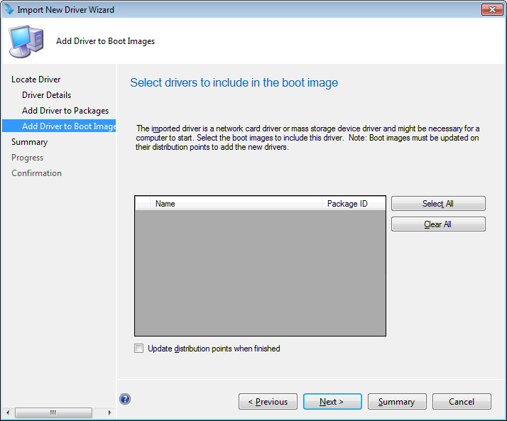 How to upload drivers and create driver packages in System Center ...