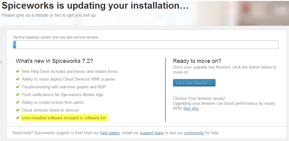 New Feature? - User-Installed software included in software list ...