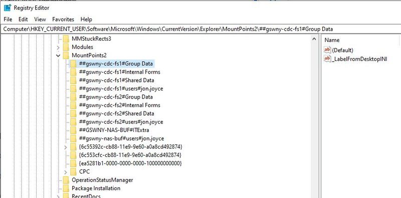 Wrong mapped drives - Windows - Spiceworks Community