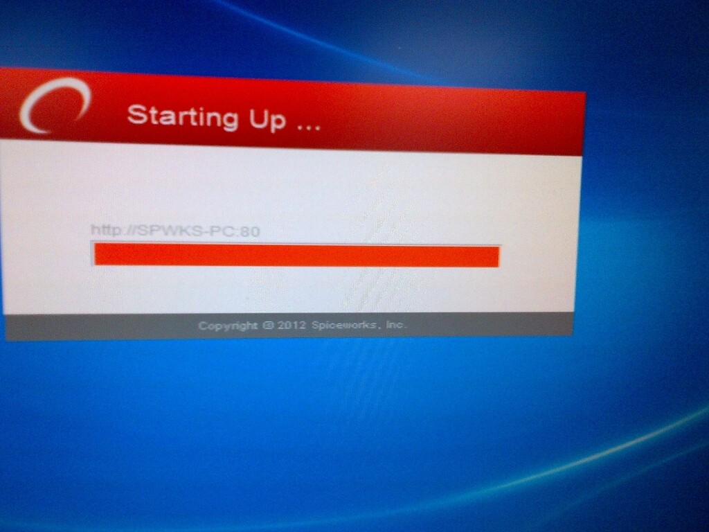 Starting up - Spiceworks Support - Spiceworks Community