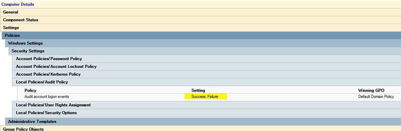 Audit failure GPO will not apply - Software & Applications - Spiceworks ...