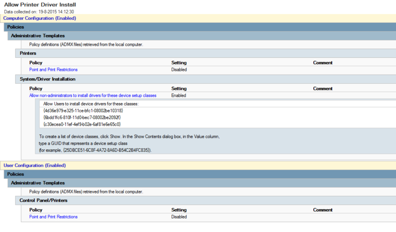 Group Policy Printers error 0x80070bcb - Software & Applications - Spiceworks Community