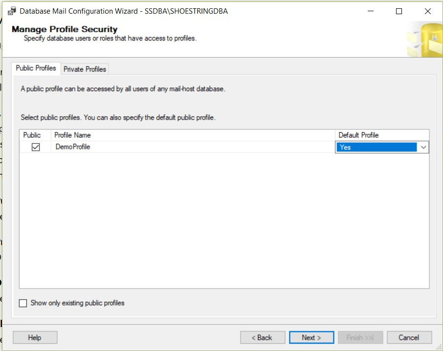Setting Up SQL Server Database Mail (SSMS) - Databases - Spiceworks Community