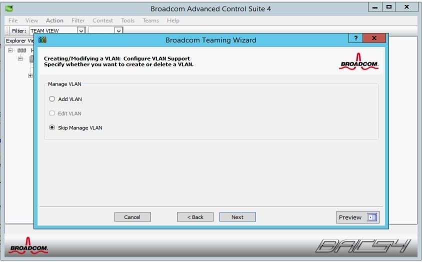 HP Proliant Gen 9 Broadcom NIC Teaming - Hardware & Infrastructure ...