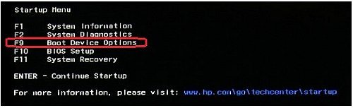 HP Legacy Boot Option - Hardware & Infrastructure - Spiceworks Community