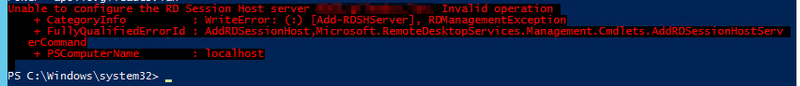 Add/Remove Session Host from RDS 2012 R2 Collection - Software & Applications - Spiceworks Community