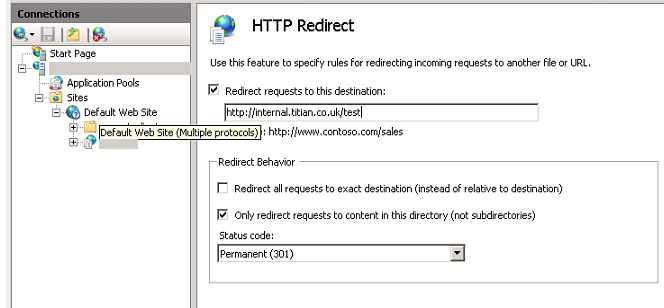 IIS URL Rewrite/Redirect To FQDN - Windows - Spiceworks Community