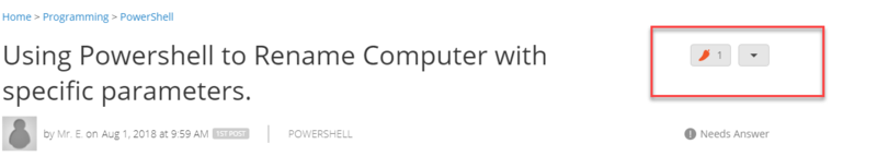 Using Powershell to Rename Computer with specific parameters. - Programming & Development ...