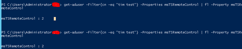 Set Ad User Attribute For Remote Control Tab Using Powershell Programming And Development 1744
