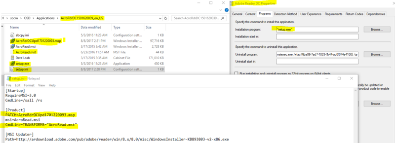 Adobe Acrobat Reader DC - SCCM Deployment (Error 1635) - Software ...