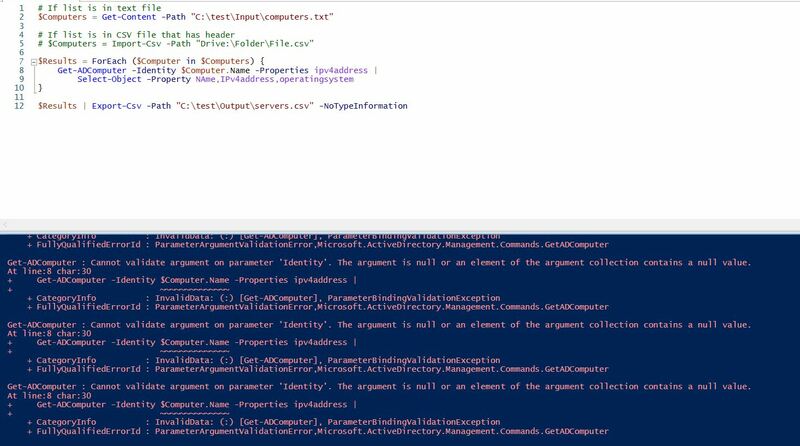 AD Computer information - Programming & Development - Spiceworks Community