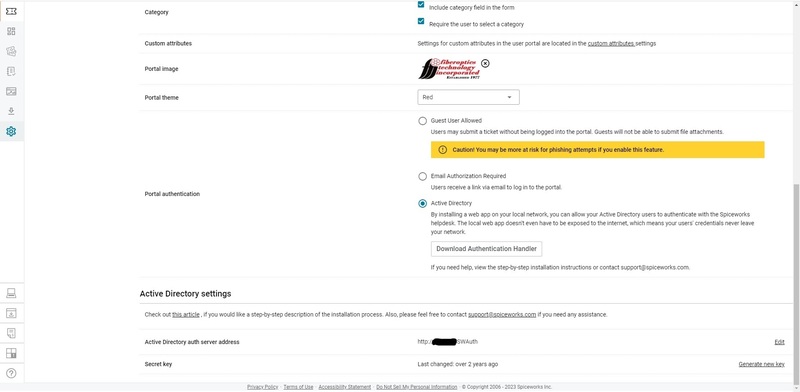 How Do We Authenticate Spiceworks With Our Local Active Directory Spiceworks Support