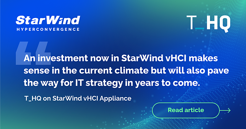 StarWind Resolves All the Common Backup Infrastructure Issues ...