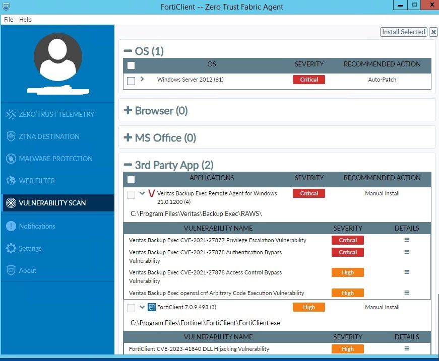FortiClient interrupting BUEXEC backups on exchange server? - Windows ...