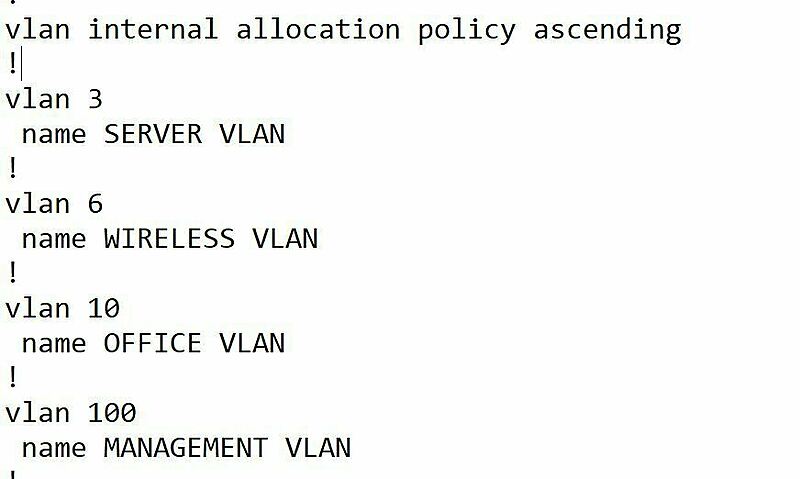 Setting up new Cisco 9200L switch. Need help with "vlan internal allocation"? - Networking ...