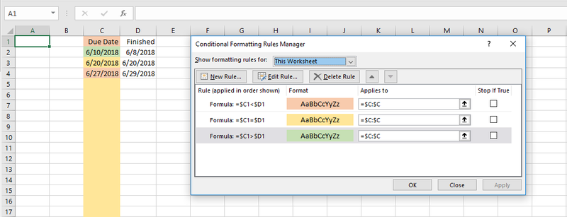Excel Conditional Formatting - Software - Spiceworks Community