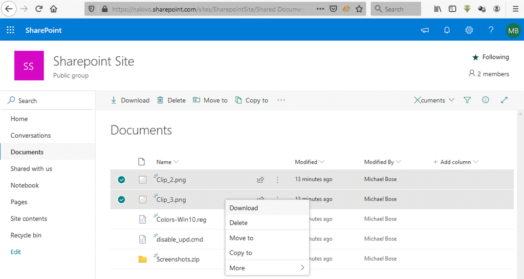 How to Back Up and Recover Microsoft Office 365 SharePoint Sites ...