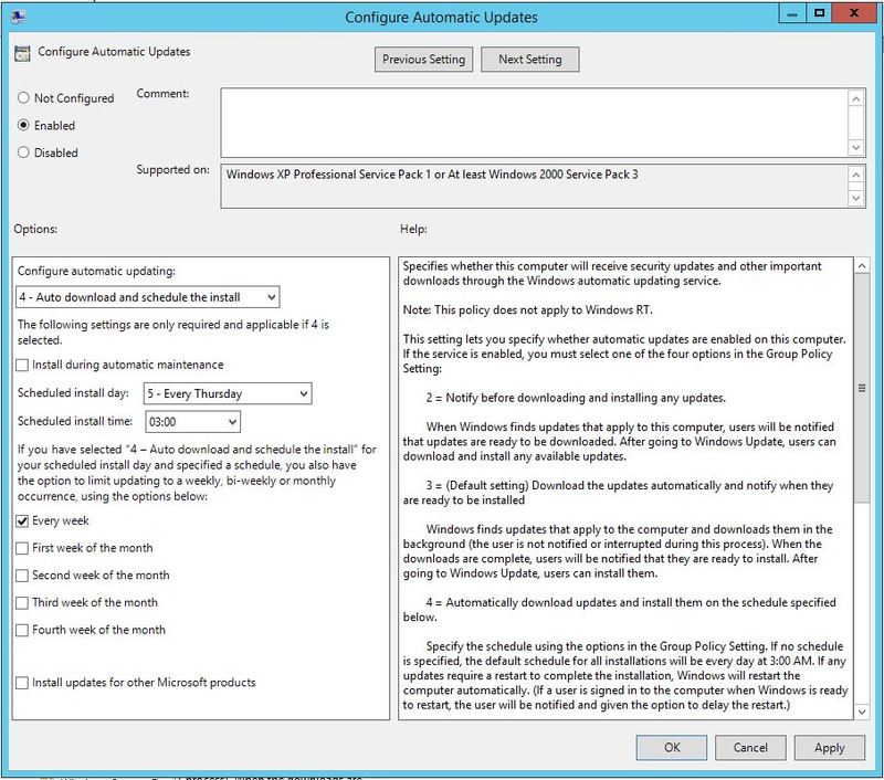 Domain Controller Reboot - Windows Update/WSUS - Software & Applications - Spiceworks Community
